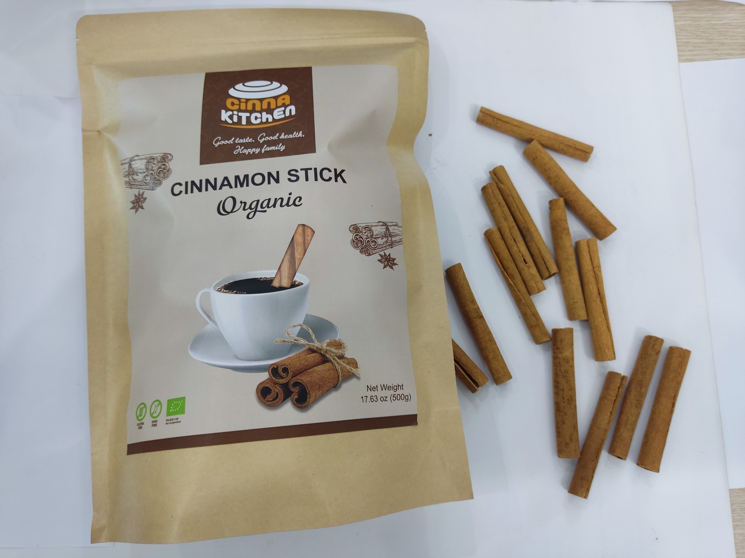 Cinnamon stick Organic - 500g - Miss Linh